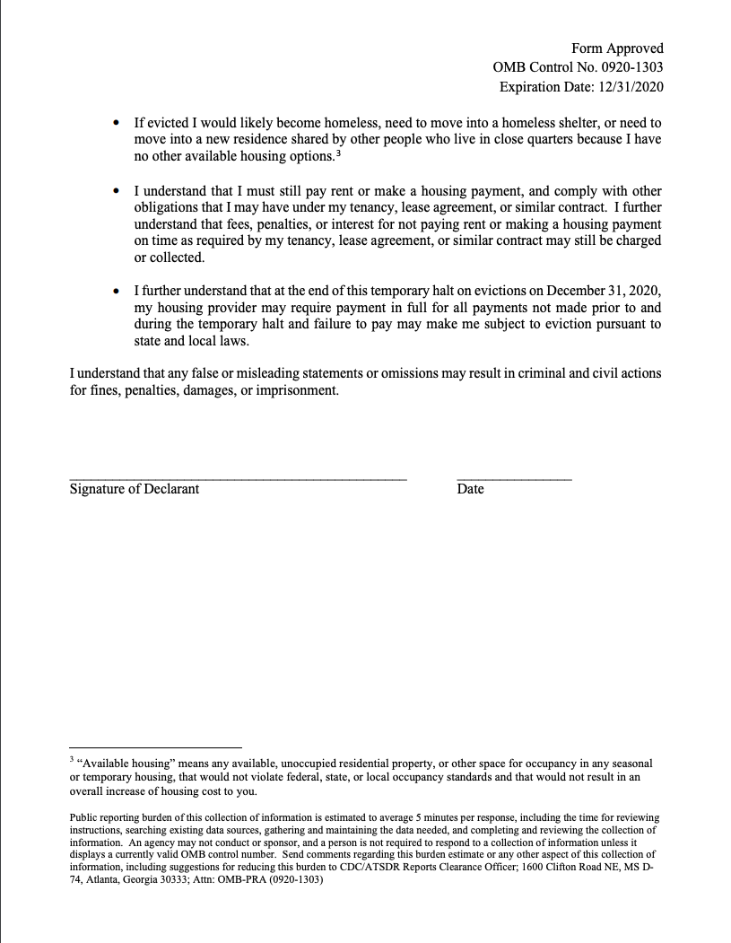 CDC National Eviction Moratorium – Eviction Innovation