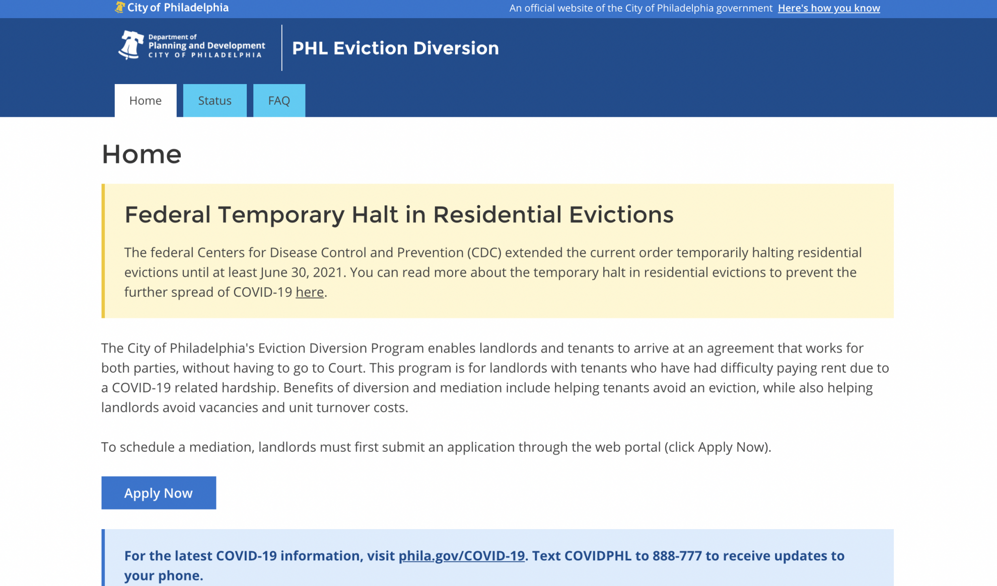 PHL Eviction Diversion Program in Philadelphia – Eviction Innovation
