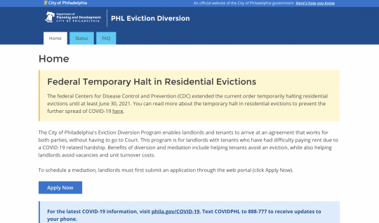 PHL Eviction Diversion Program in Philadelphia – Eviction Innovation