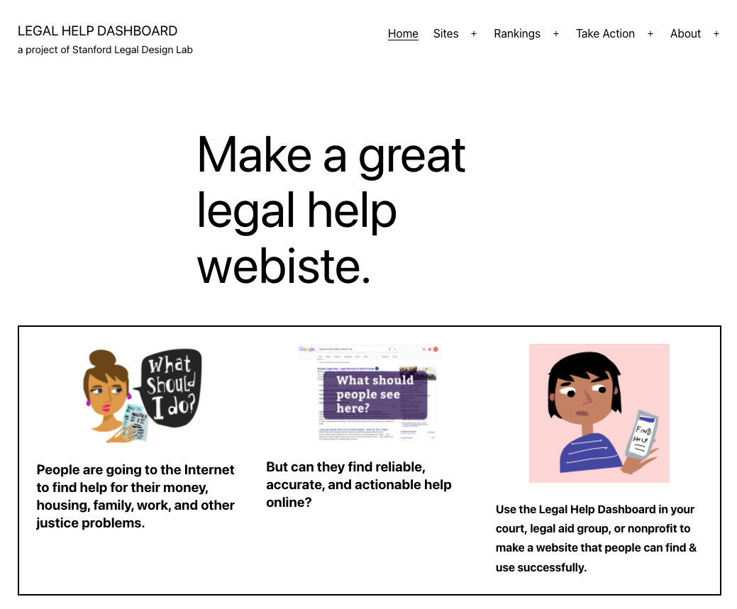 Eviction help webpage guide – Eviction Innovation