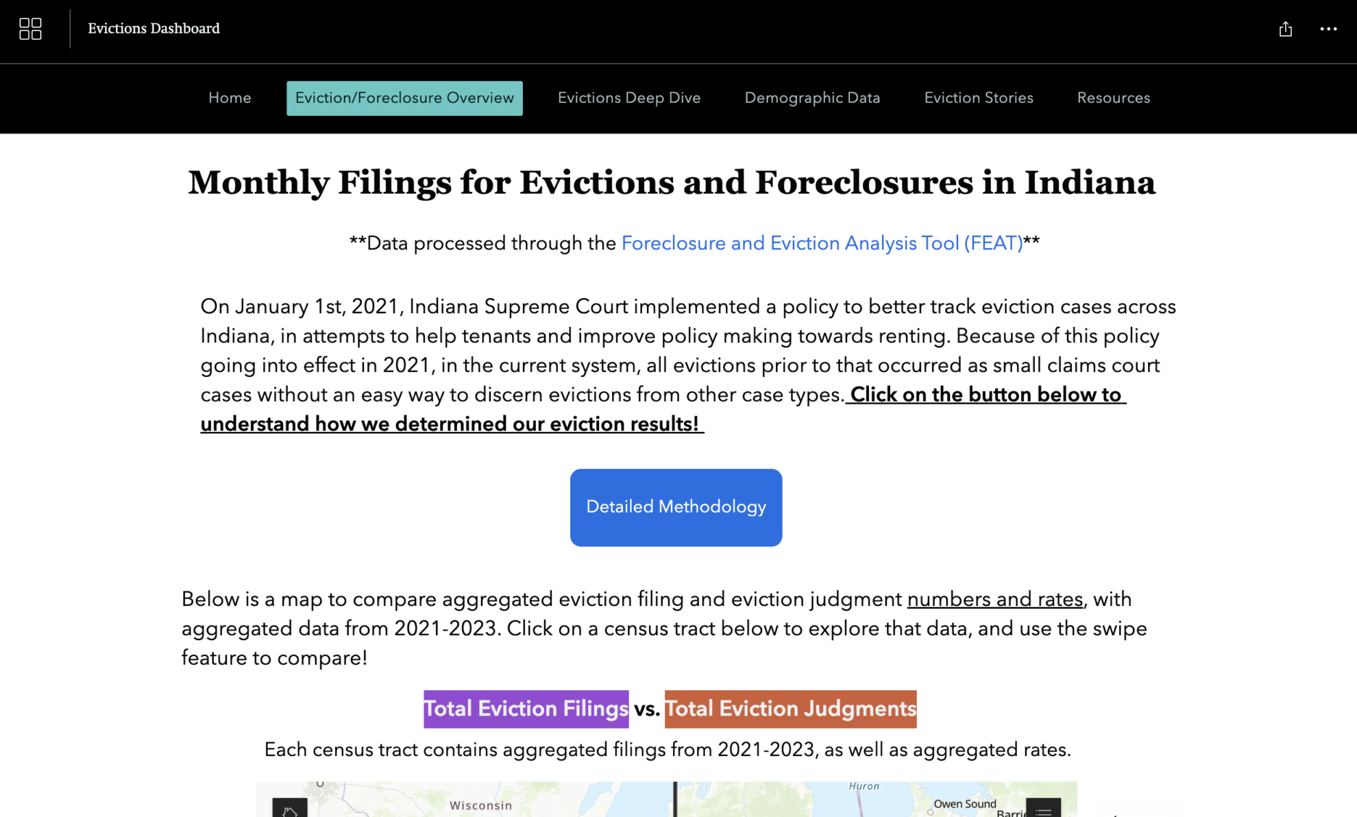 Indiana Evictions Dashboard – Eviction Innovation